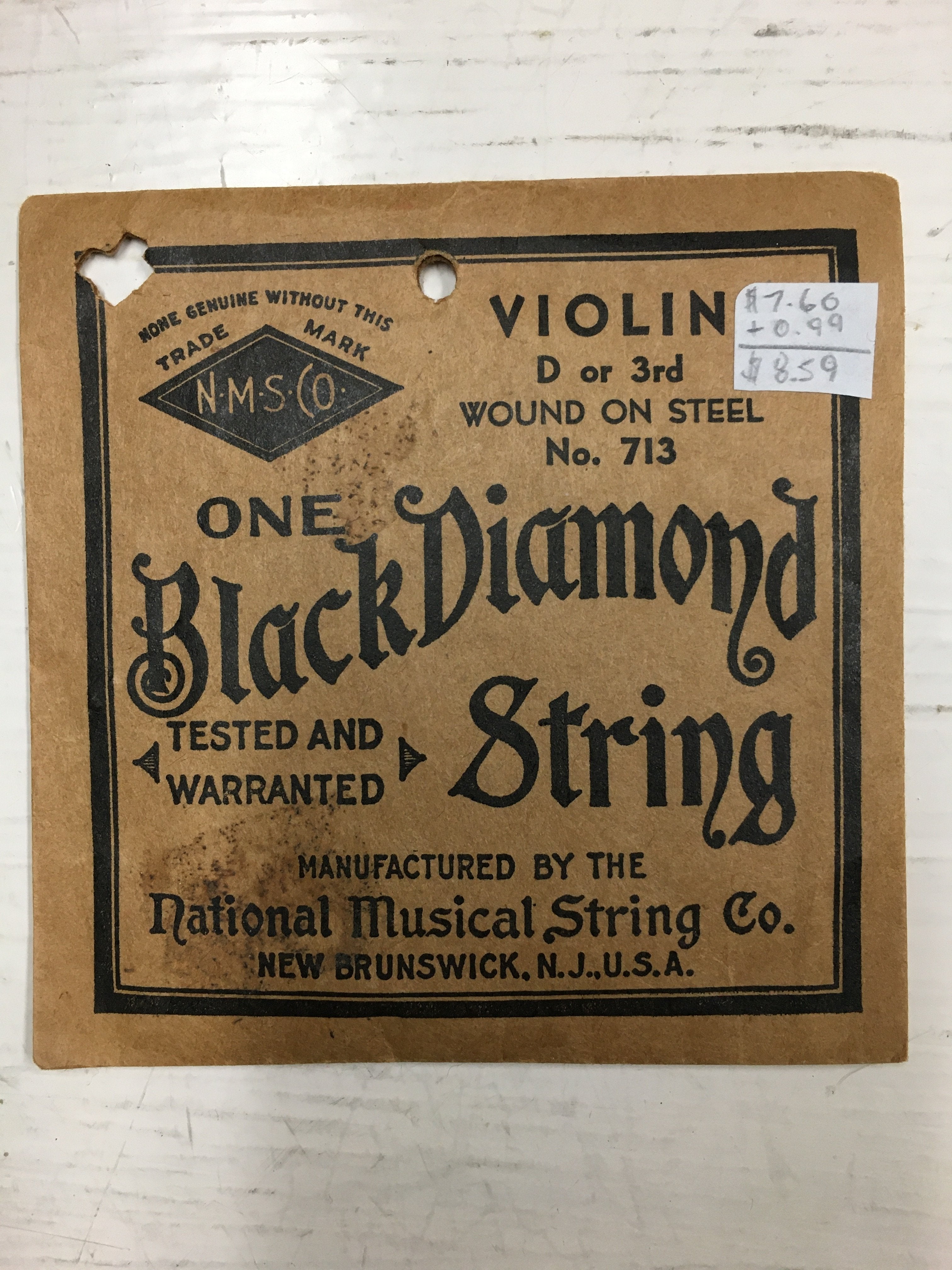 diamond violin strings